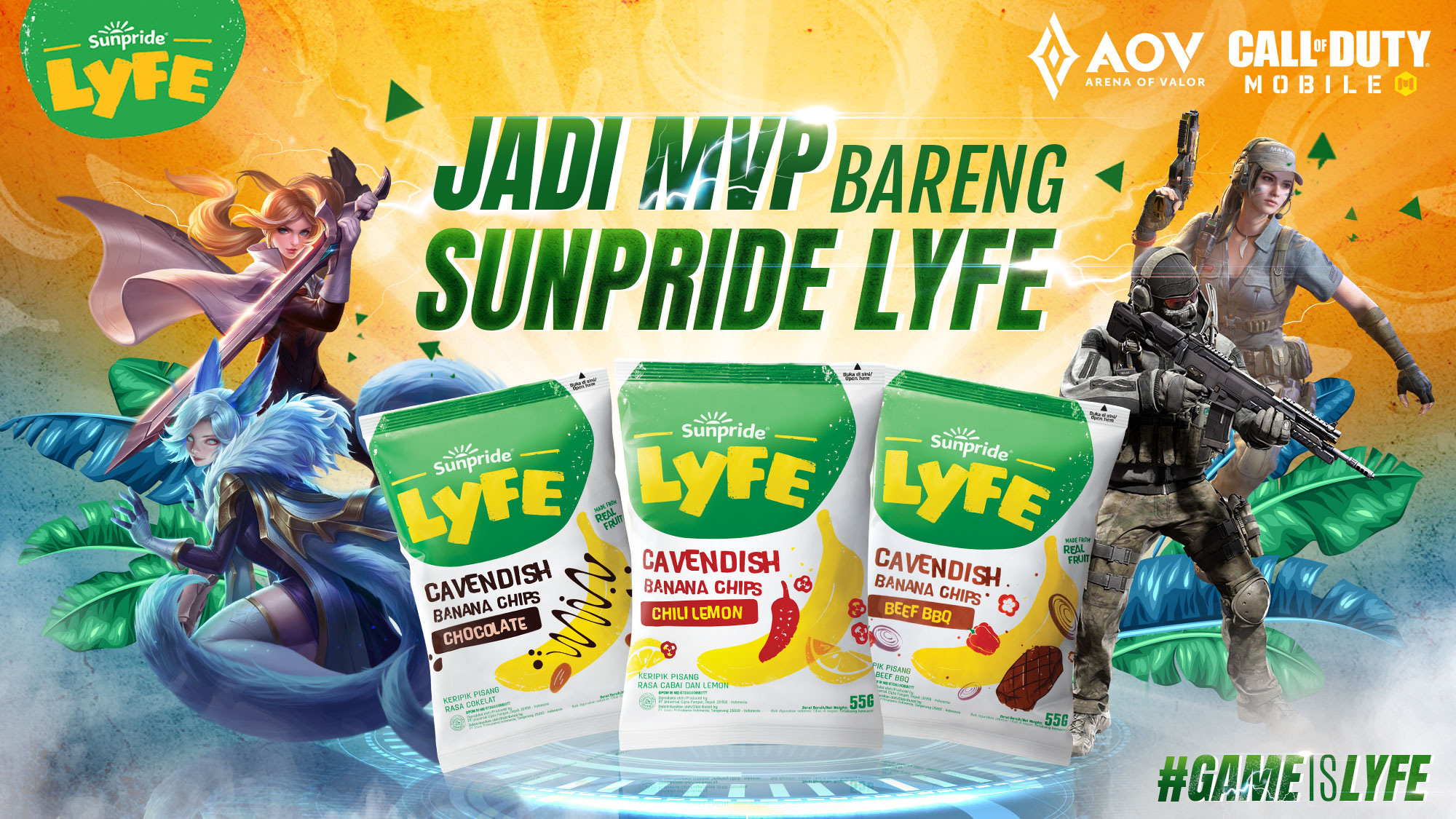 Sunpride - Lyfe Frenzy hadiahnya bisa langsung kamu miliki!